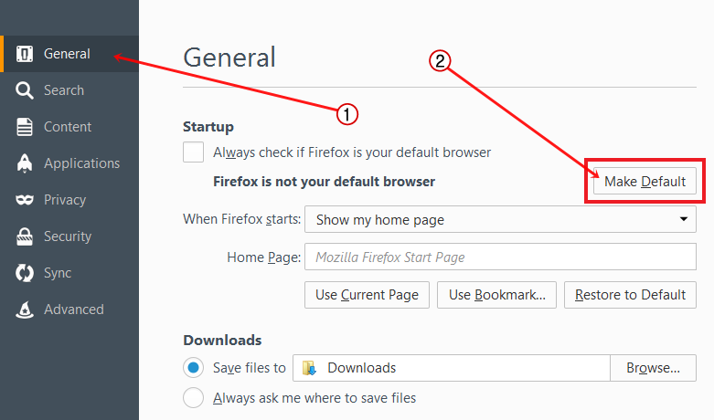 Cara Setting Mozilla Firefox Menjadi Browser Default - Menit info Cara Setting Mozilla Firefox Menjadi Browser Default - Menit info