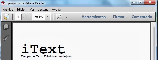 El Lado Oscuro De Java Itext Itext Font ¿como Cambiar El Tamaño De Las Letrasfuentes En