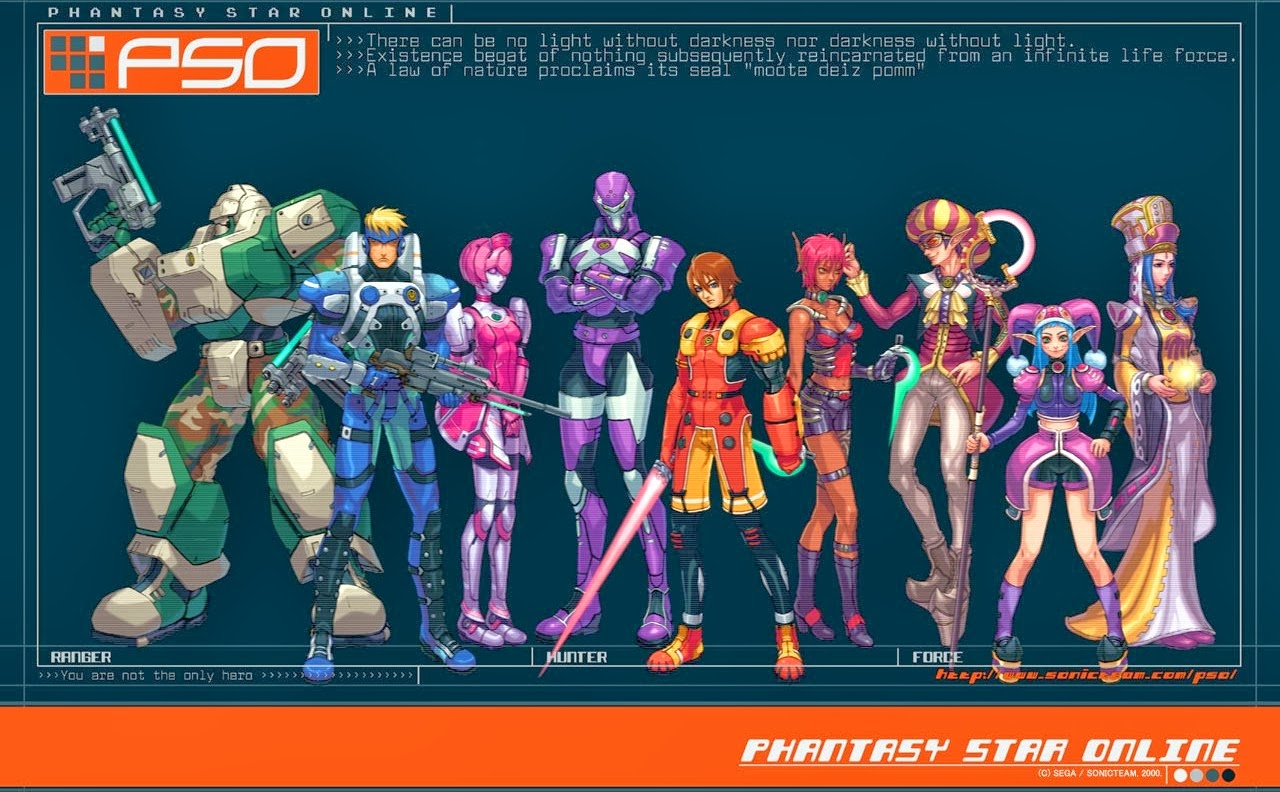 A aventura online da SEGA no GameCube - Phantasy Star Online Episode I ...