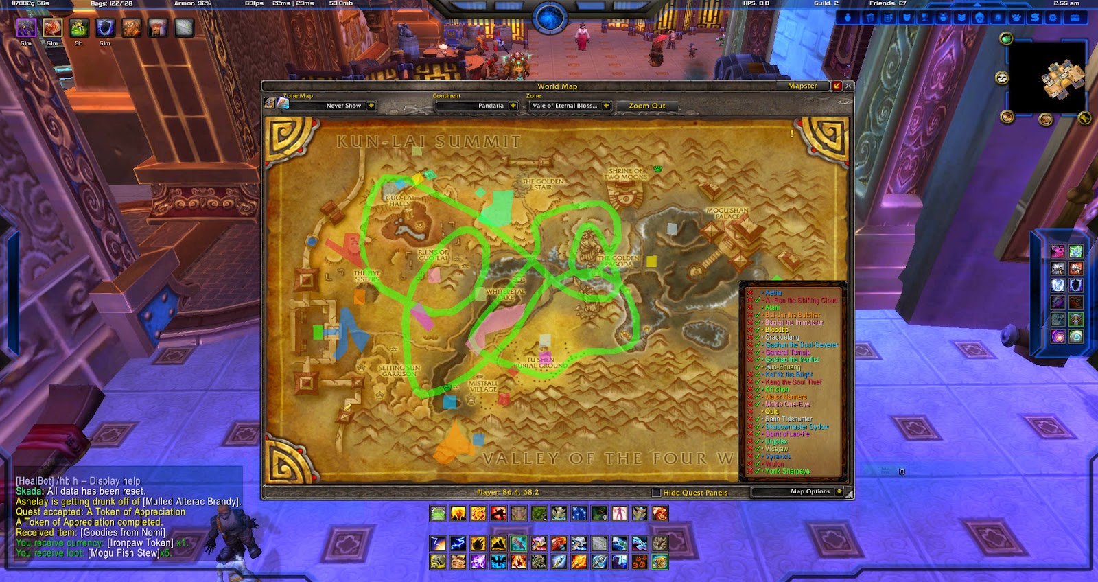 World of Saz: User Interface