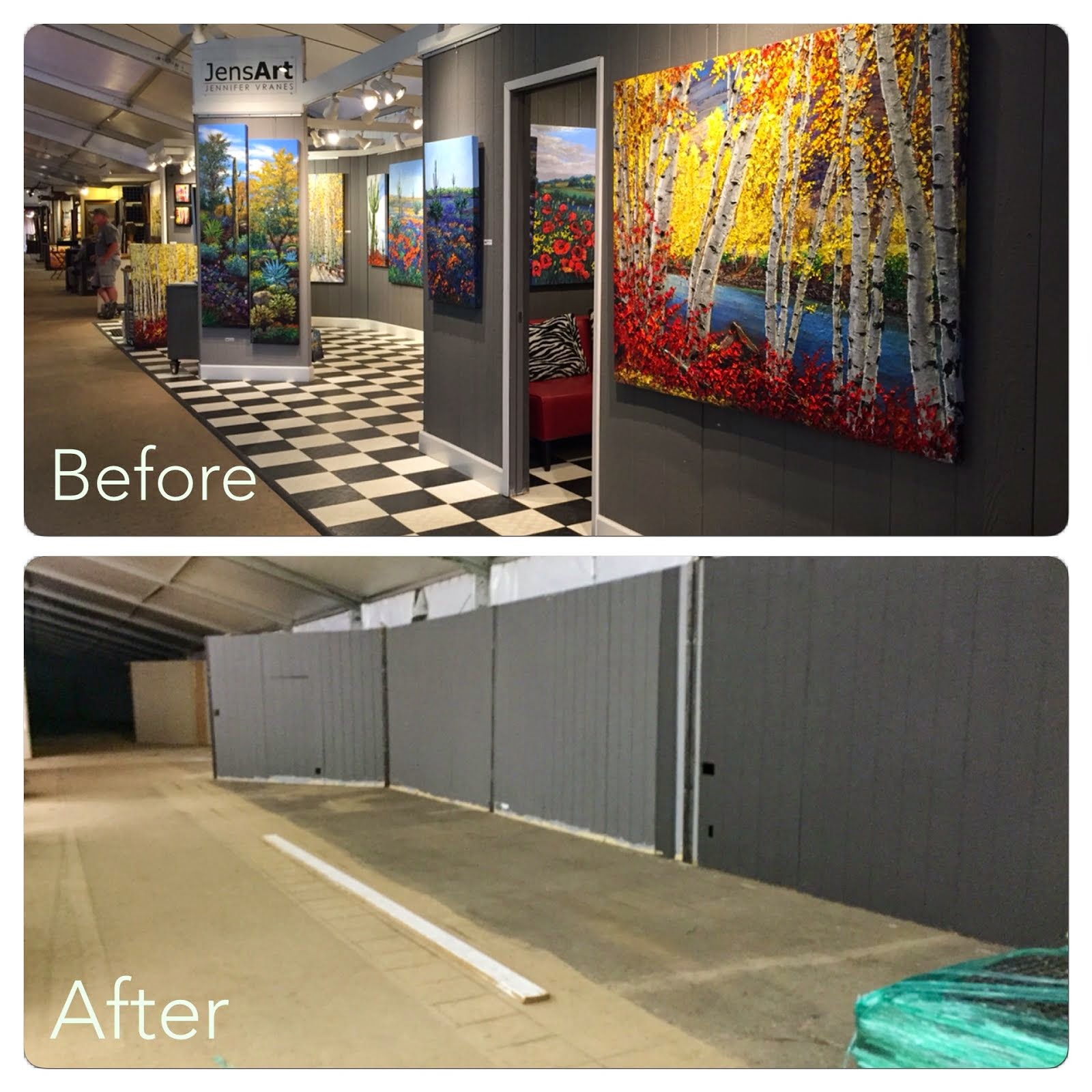 Aspen Paintings by Contemporary Aspen Artist Jennifer Vranes, Birch ...