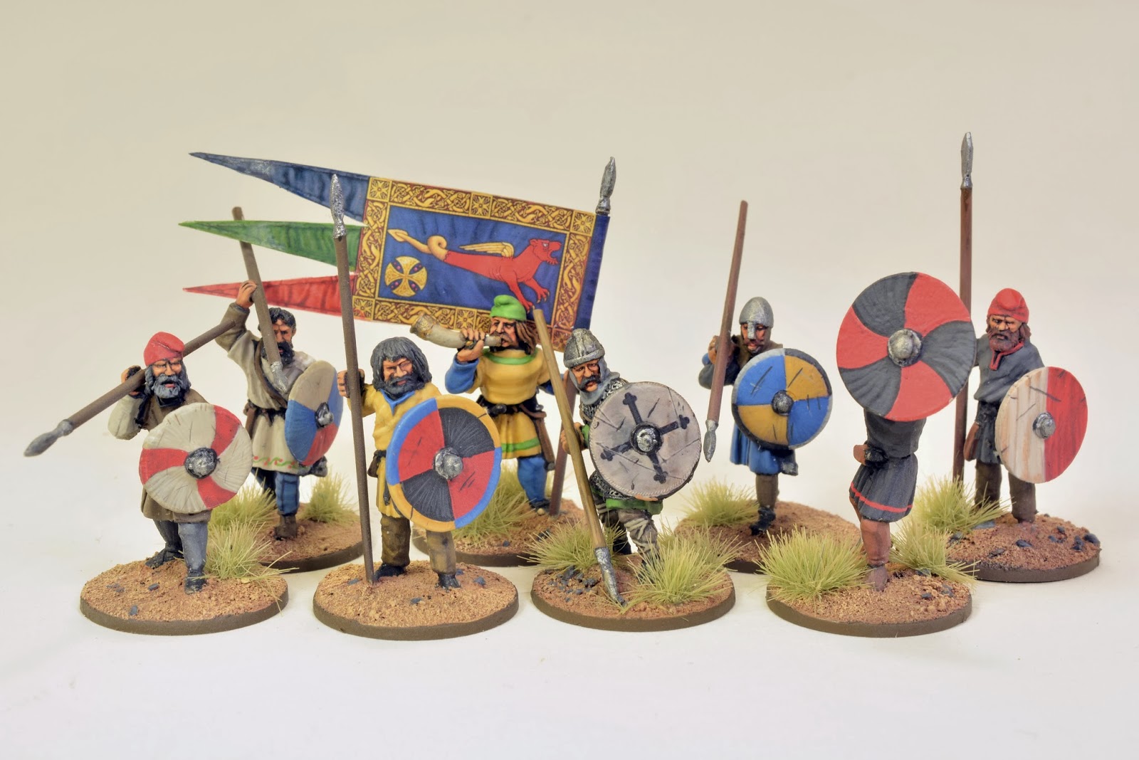 Miniaturepainter: Anglo-Danish SAGA warband
