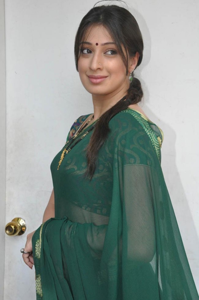Lakshmi Rai Latest Beautiful Saree Stills in Rani Ranemma Up comming ...