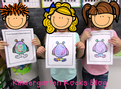 Kindergarten Rocks!: Even Monsters Need Haircuts Activity