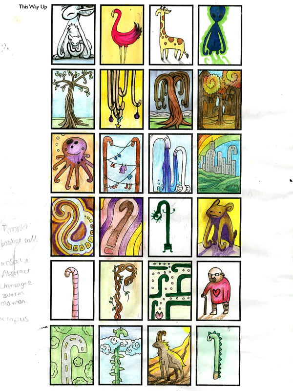 Graphic Design and Illustration: '100 Ideas' - Year 1 Project