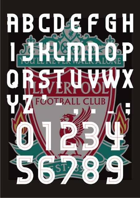 Liverpool 2011 font