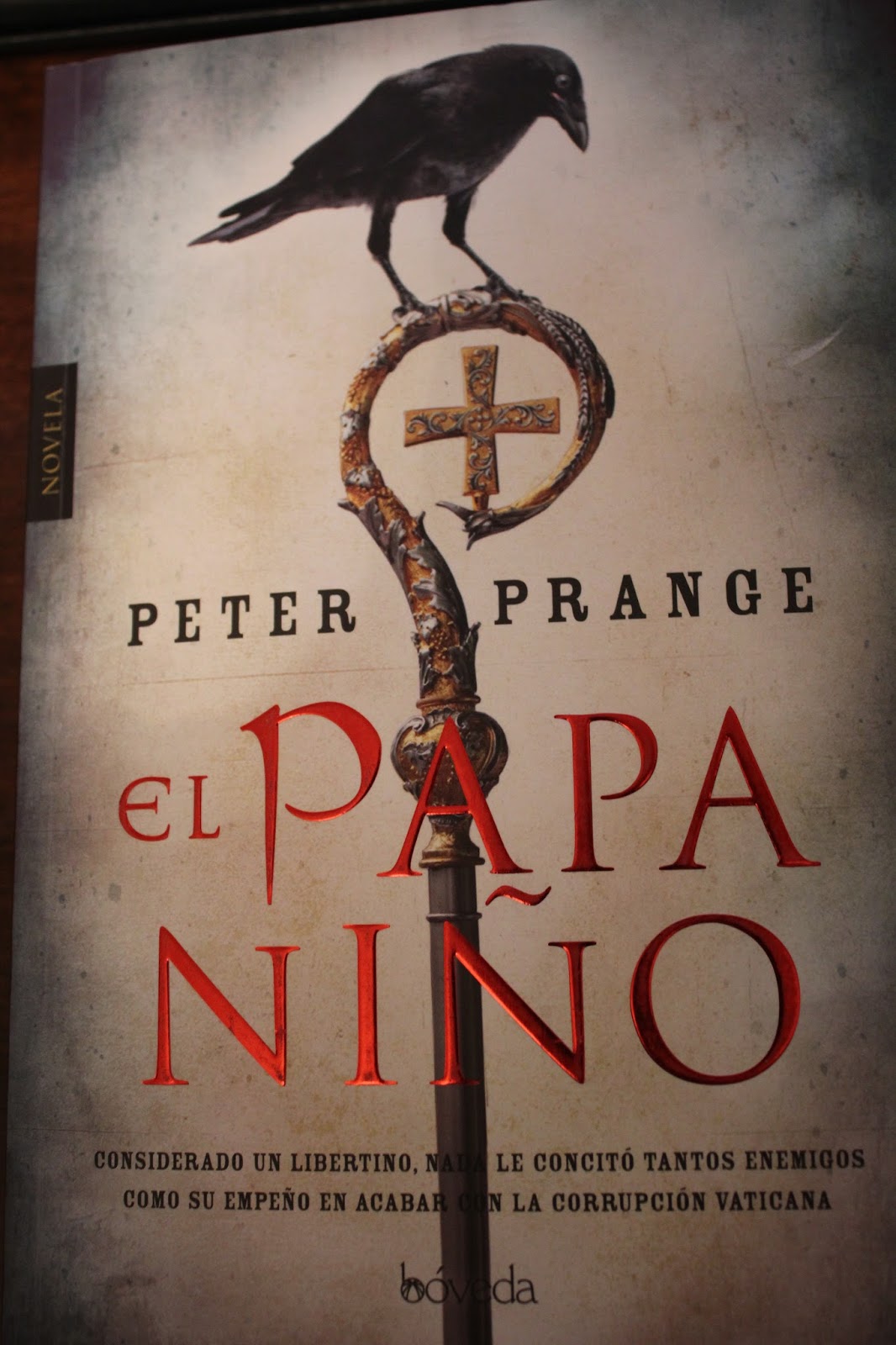 Solazandome: El Papa niño.Peter Prange