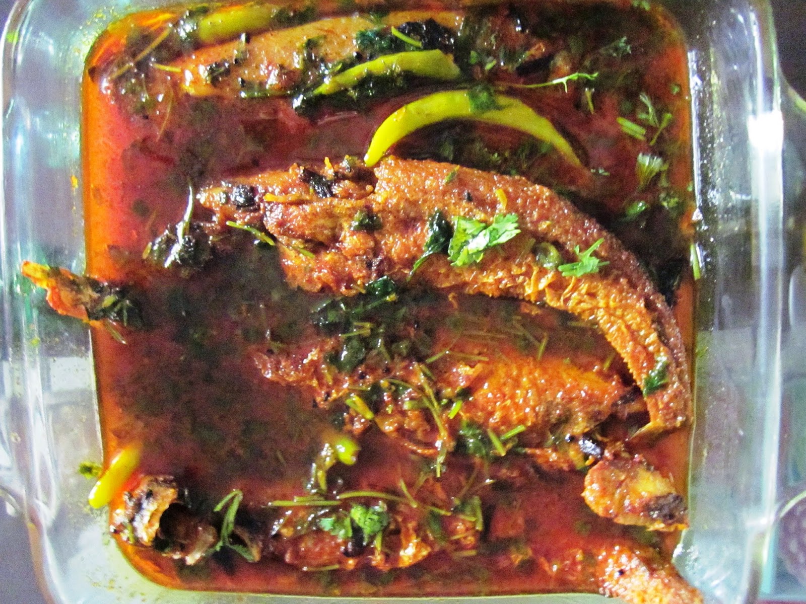 Aspects of Life with a Little Spice: Pabda Maach er Tel Jhal (Bengali Fish)