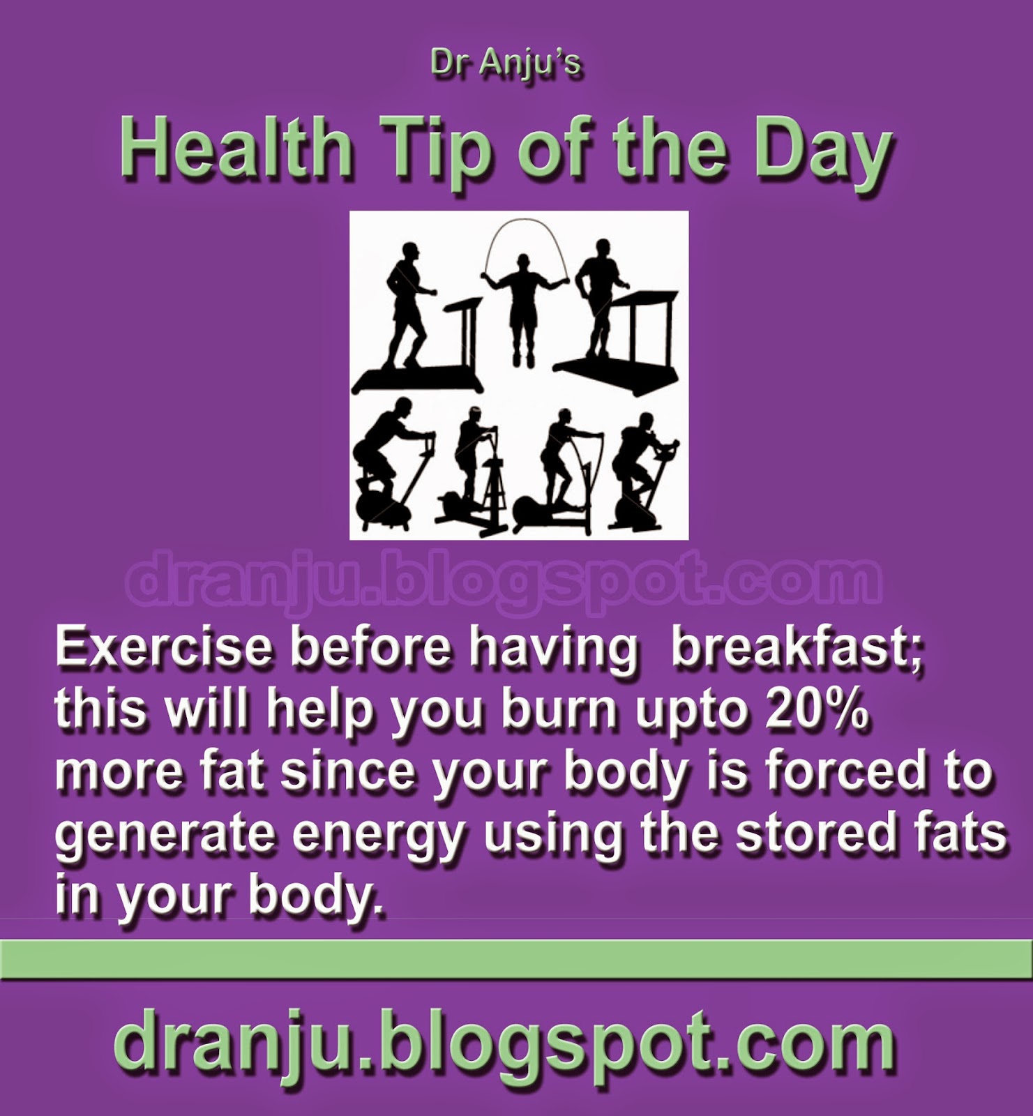 Dr Anju's Health Tips: Health Tip of The Day - 9th October