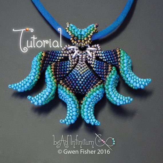 Mathematically Inspired Beaded Jewelry Tutorials by Gwenbeads / The ...