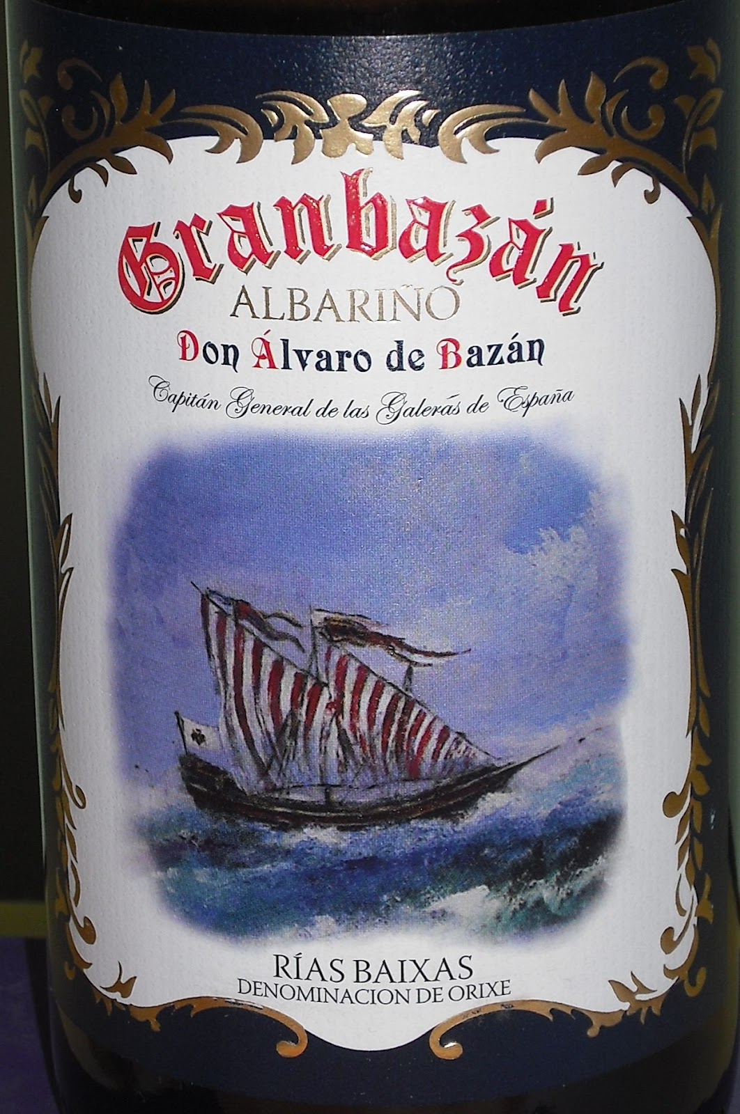Gran Bazán Don Alvaro de Bazán 2010 de Bodega Agro de Bazán