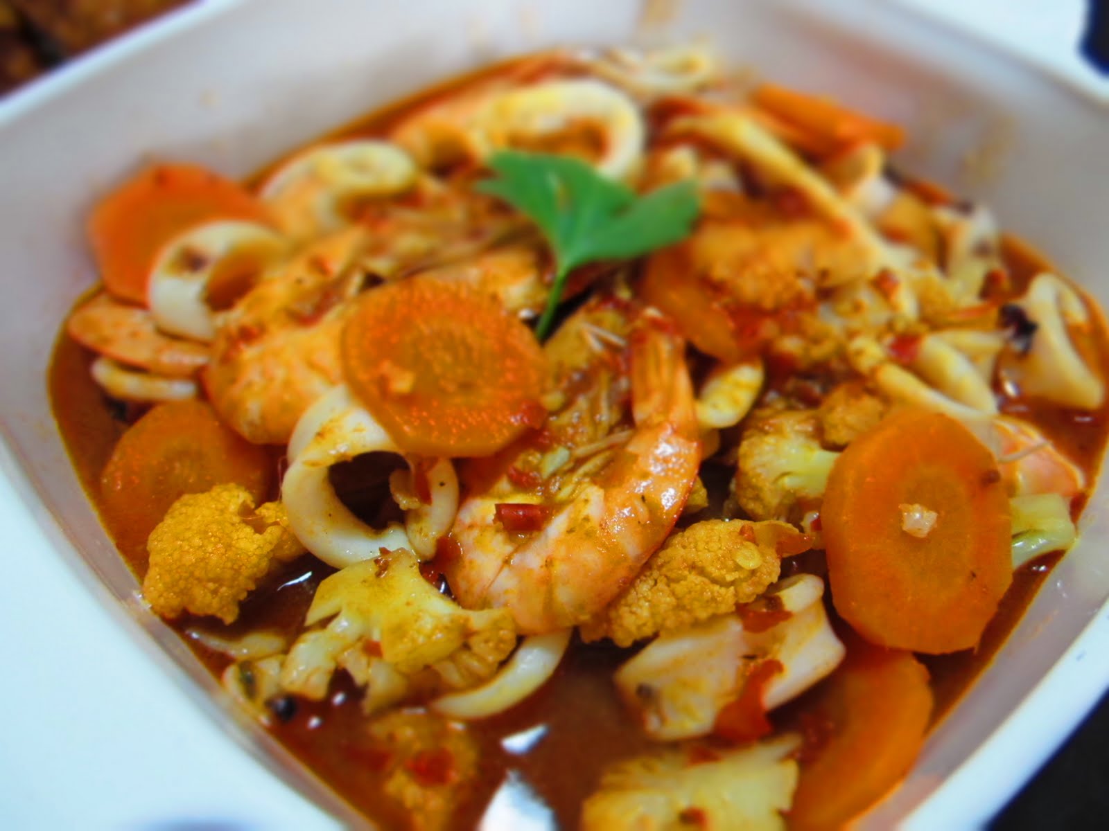 Taste Buds...: Paprik Seafood....