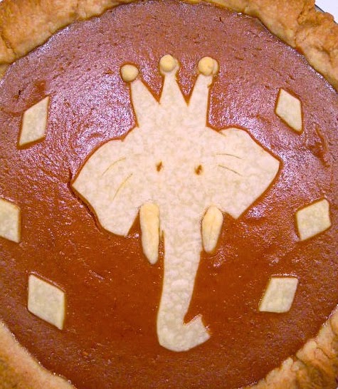 An Elephant a Day 2.0: Elephant No. 46: Pumpkin Pie