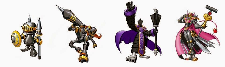 [Linhas Evolutivas] PawnChessmon (Black) from QueenChessmon ~ MEU×DIGIMON