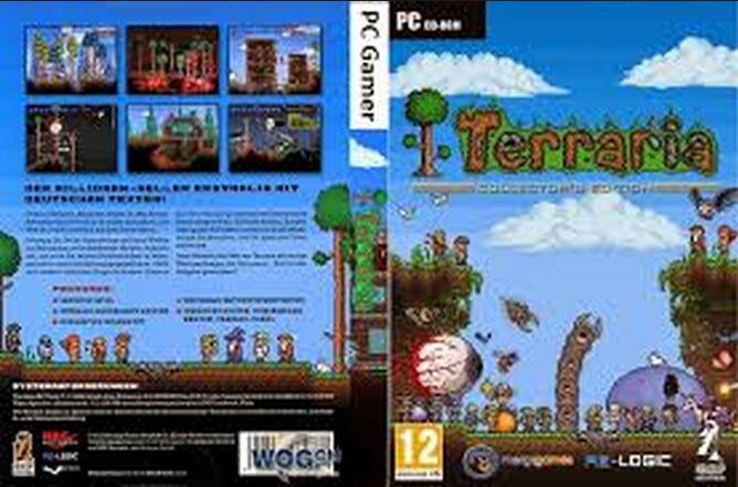 Leandro Capas: Jogo Terraria Versão 1.2.4.1 PC DVD Capa