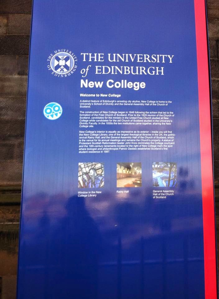 University of Edinburgh New College Library - Tuesday - July 15th ...