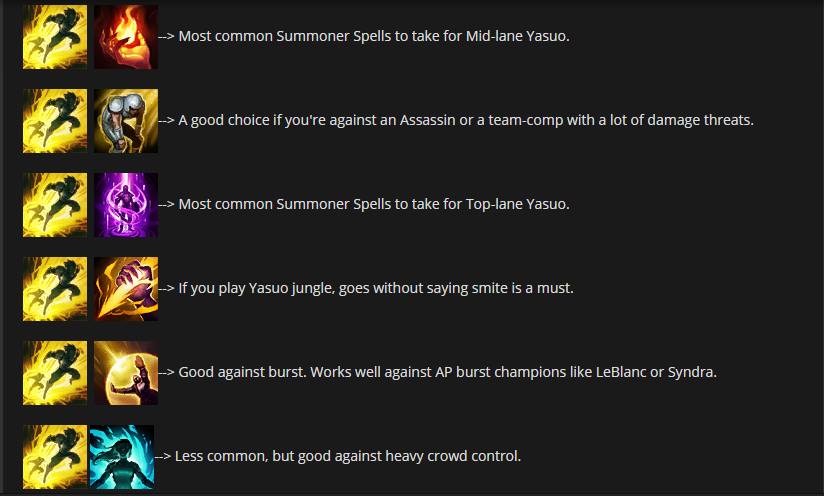 Yasuo Guide - Season 8 - My Legends