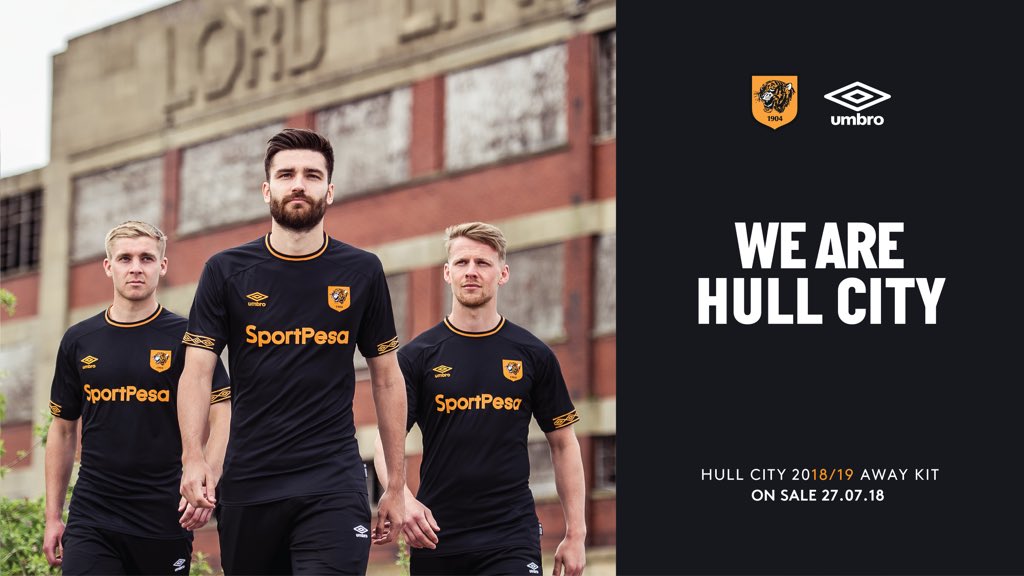 Hull City 18-19 Away Kit Released - Footy Headlines