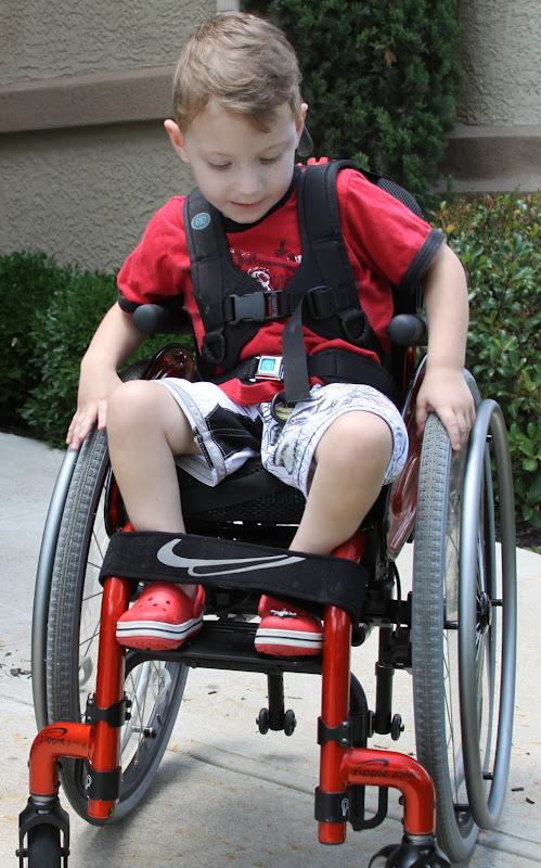 Hayden's Journey: Wheelchair and HKAFOs