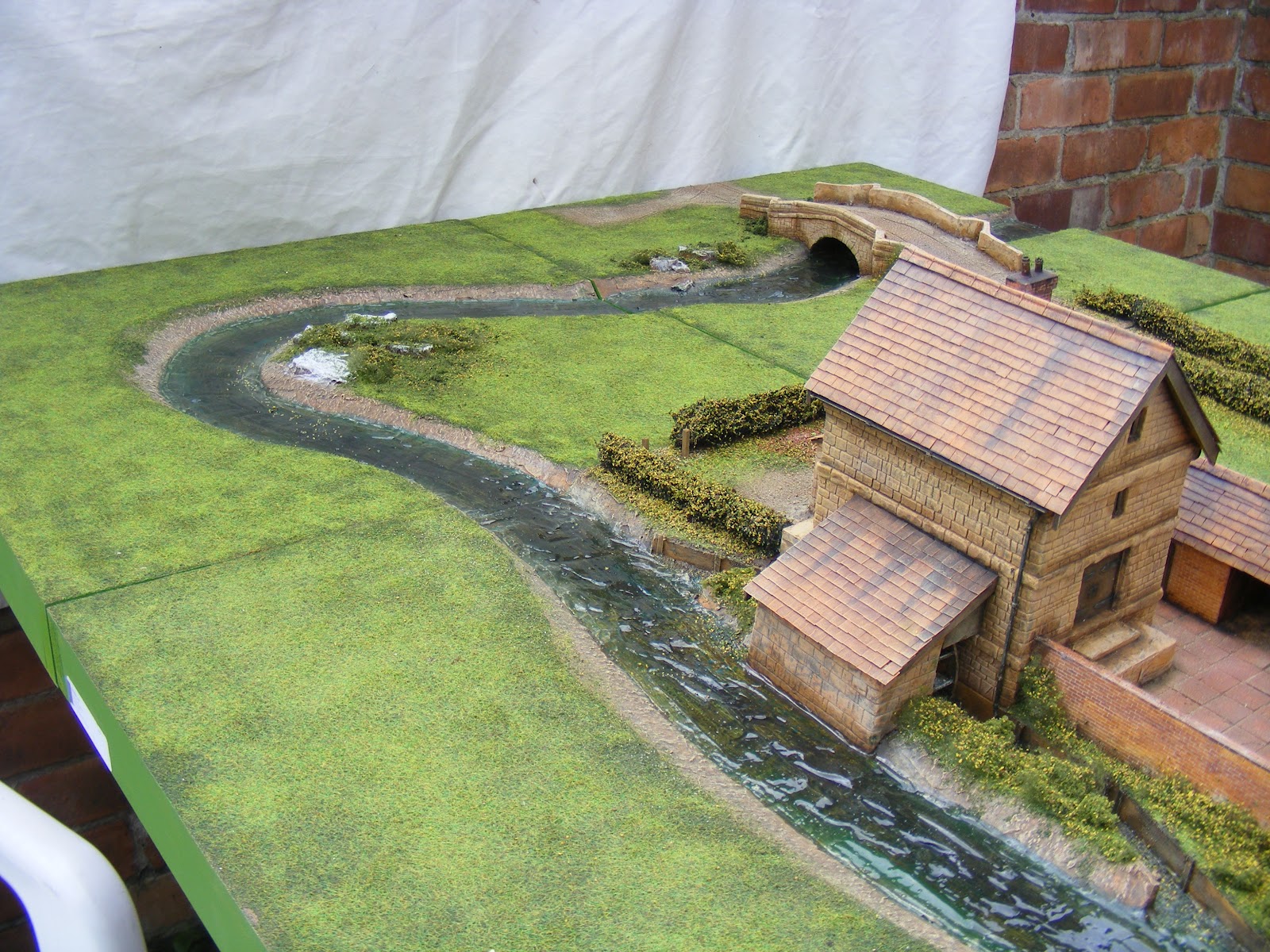 Terrain and Toy Soldiers: Watermill in 28mm