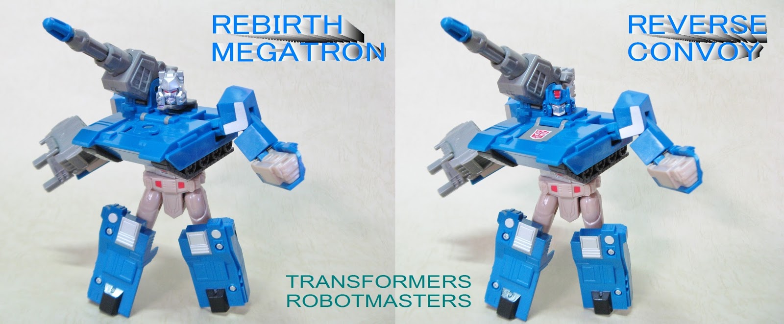Transformers:Robot Masters 24 REVERSE CONVOY/REBIRTH MEGATRON變形金剛機械人爭霸戰 ...