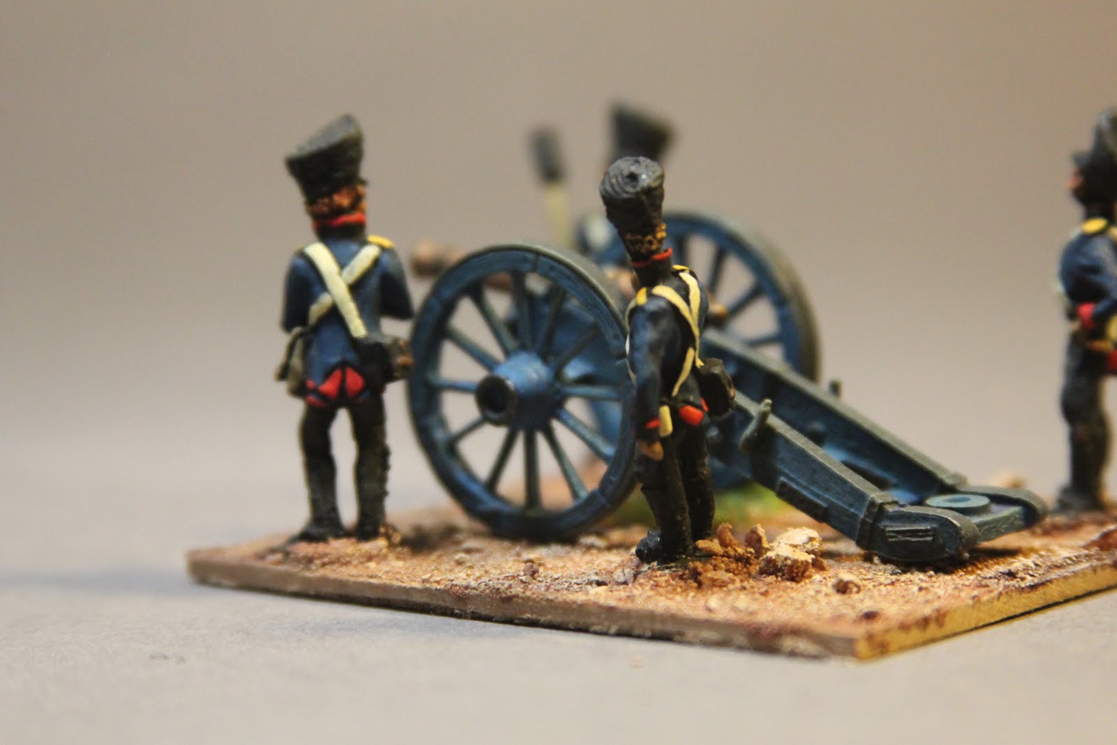Sir Able Brush: Prussian Napoleonic Artillery 28mm Painted Connoisseur ...