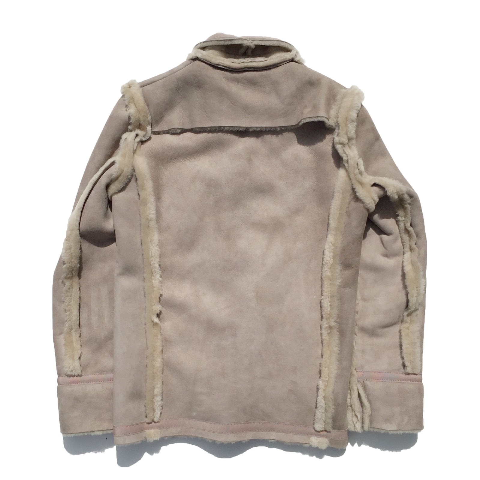 PEEL&LIFT: sheepskin inside-out jacket