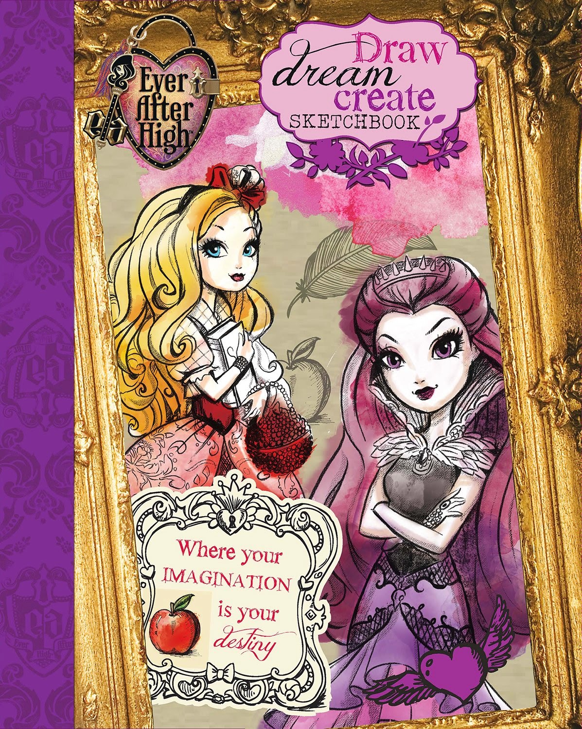 Ever After High-Pretty: Nuevo libro Sketchbook de Ever After High en ...