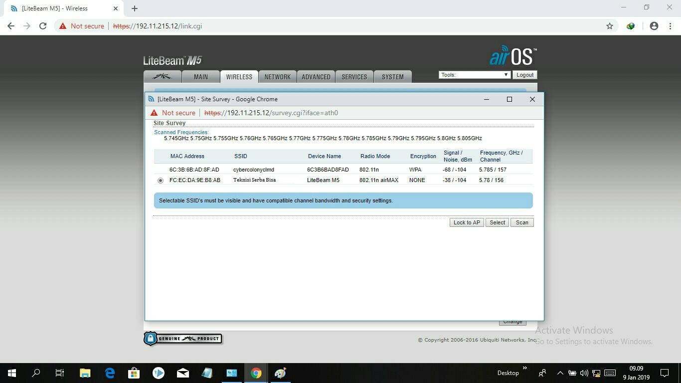 √ Setting LiteBeam M5 23dbi sebagai Access Point dan Station - Teknisi ...