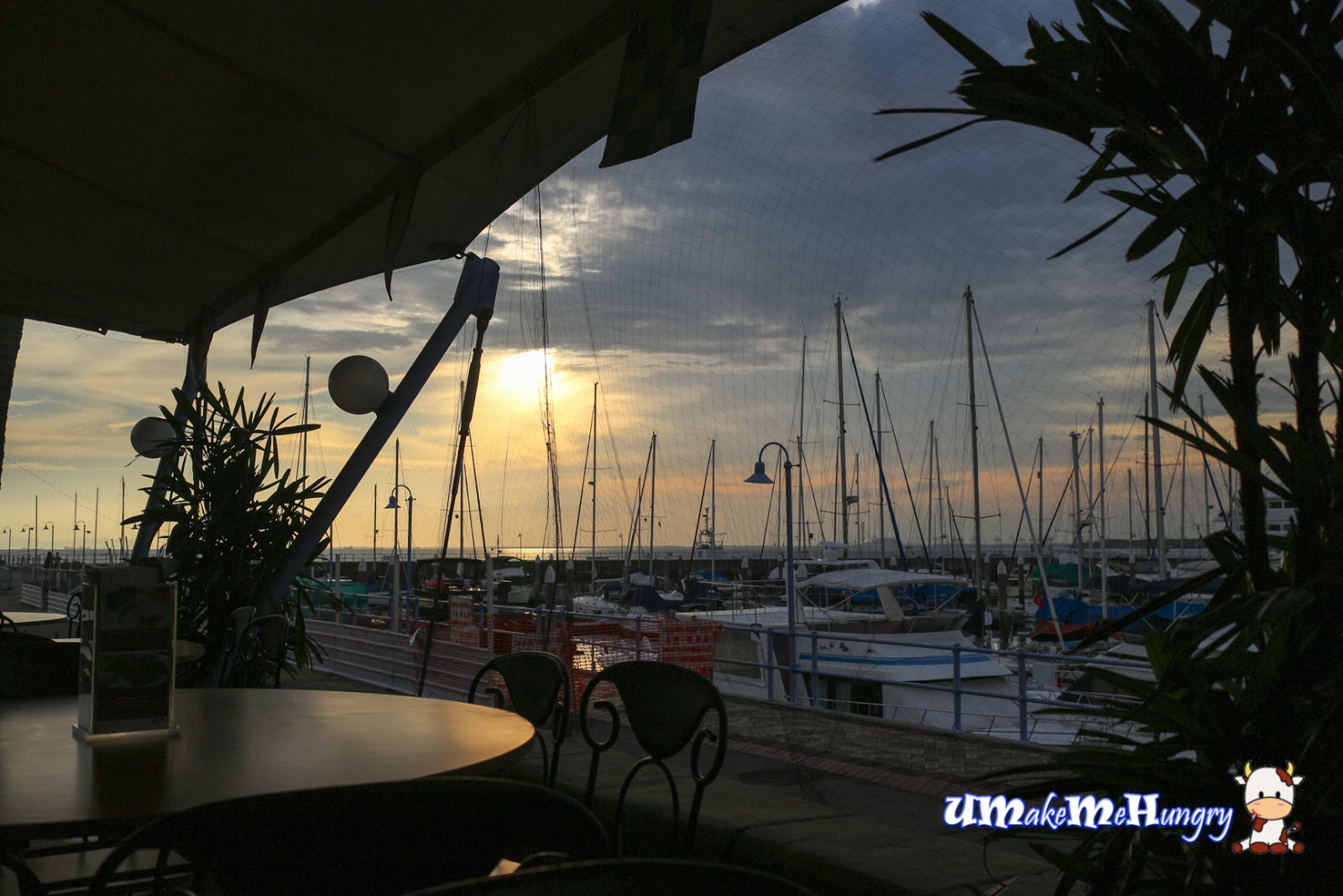 Towards to right, we got a good view long highways bridging Tuas Check ...