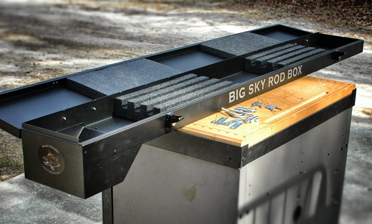 The Fiberglass Manifesto: Big Sky Rod Box - Sculpin Installation