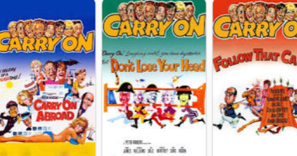 : CARRY ON ... Series of 31 Film Comedies