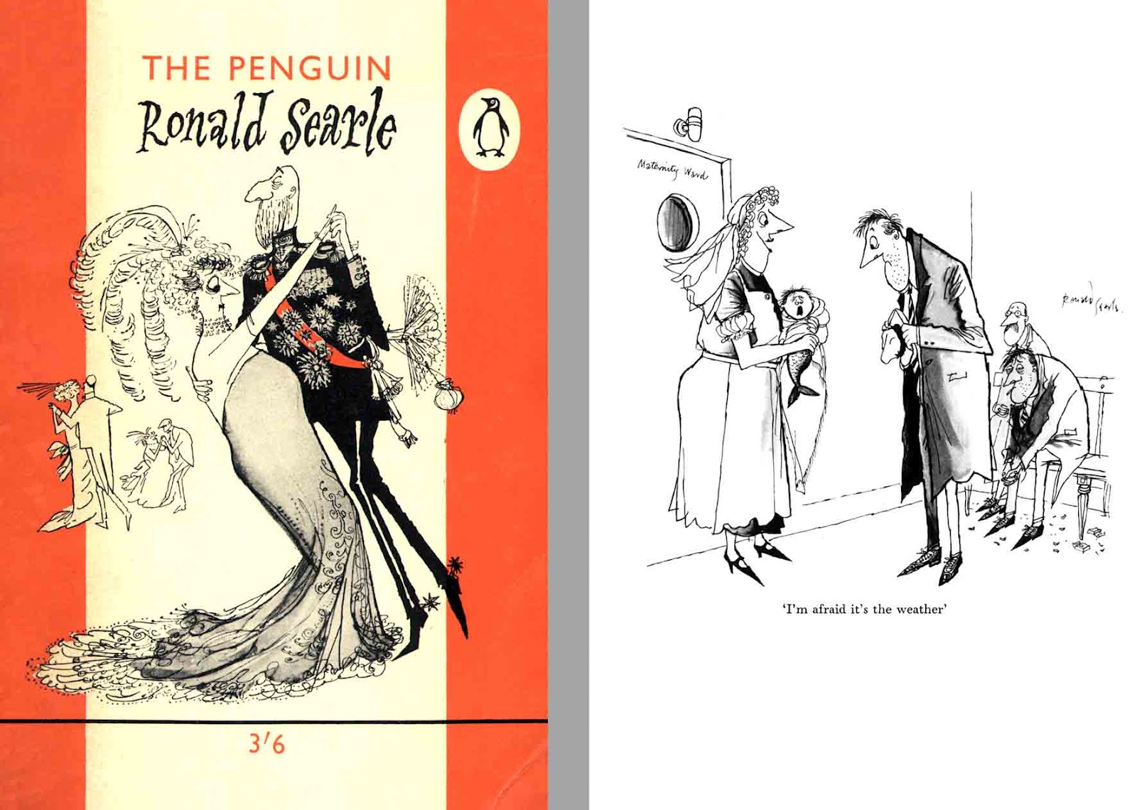 ECC Cartoonbooks Club: Ronald Searle the Great (Part 3) - His England