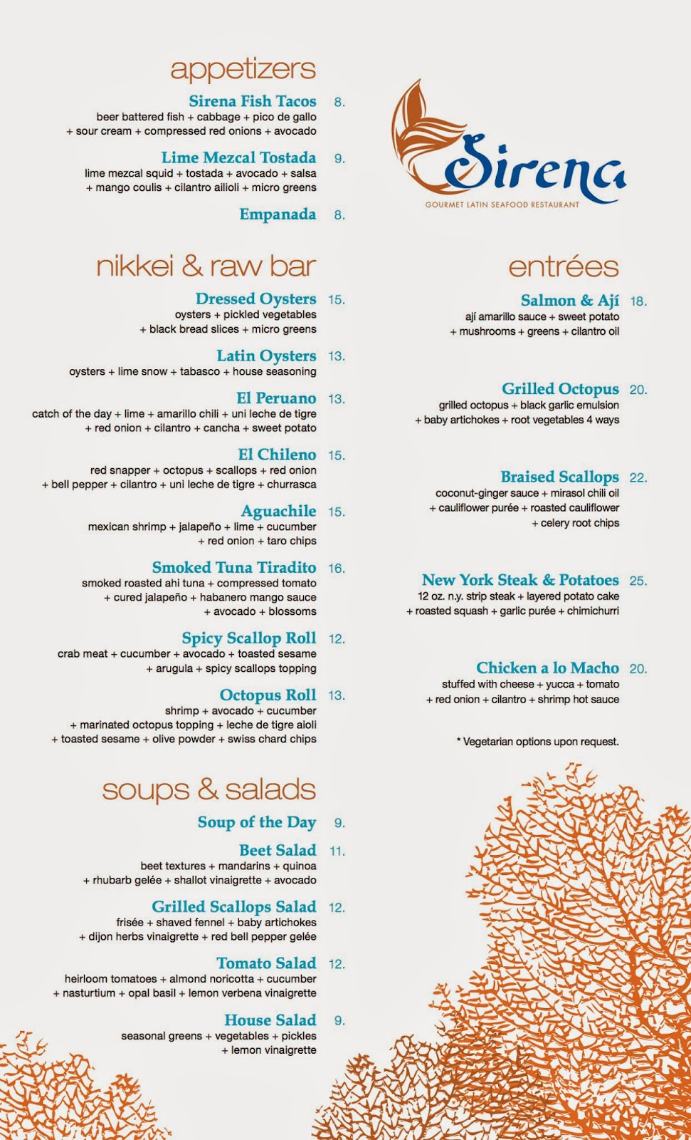 SanDiegoVille: Little Italy's Sirena Gourmet Latin Seafood Restaurant ...