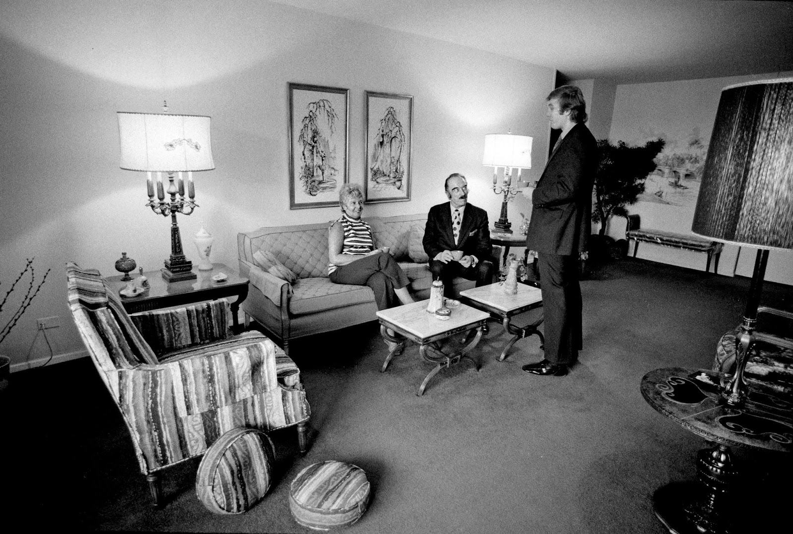 13 Black and White Photographs of Donald Trump in the 1970s ~ vintage ...