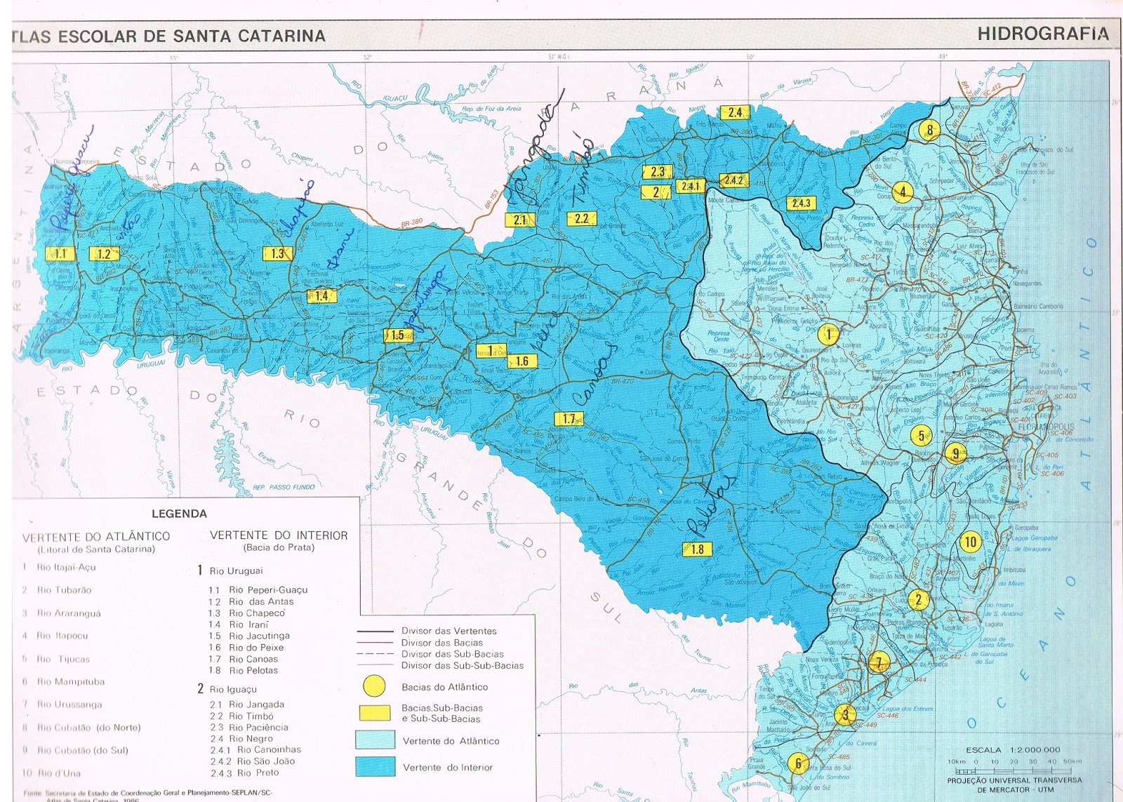 Rio Do Sul - Sc Mapa - FDPLEARN