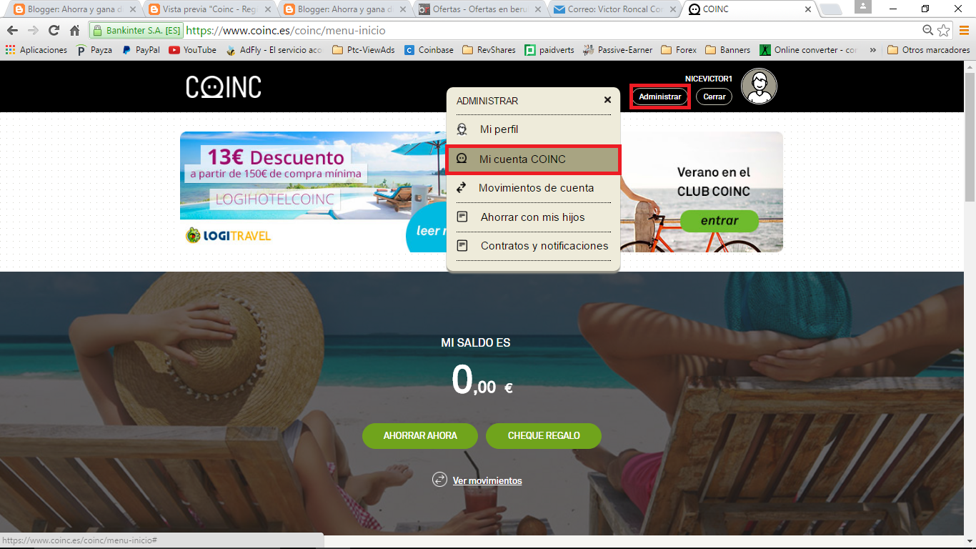 Coinc - Regístrate y consigue tus primeros 10€ ~ Ahorra y gana dinero ...