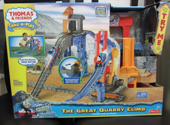 What I do: Thomas the Tank: Take-n-Play series