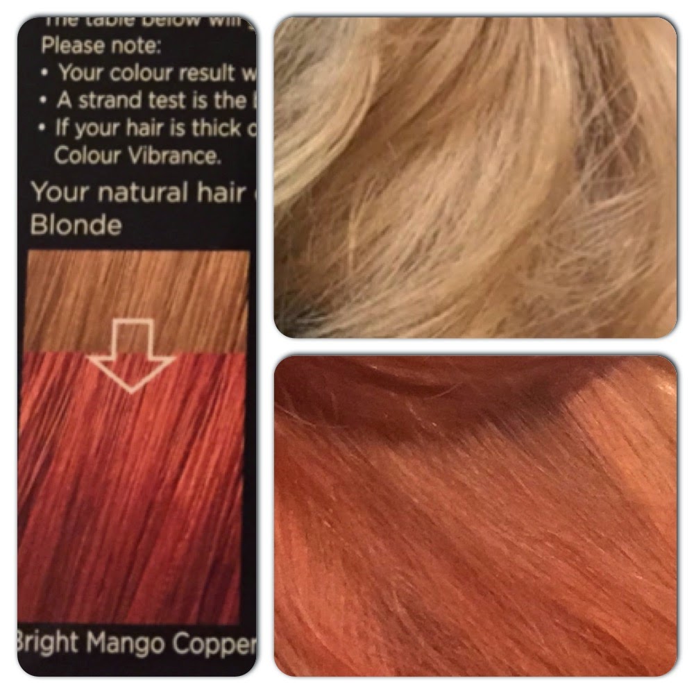 Pale Girls' Guide: Review | Superdrug Vibrance Mango Copper Burst 7.4
