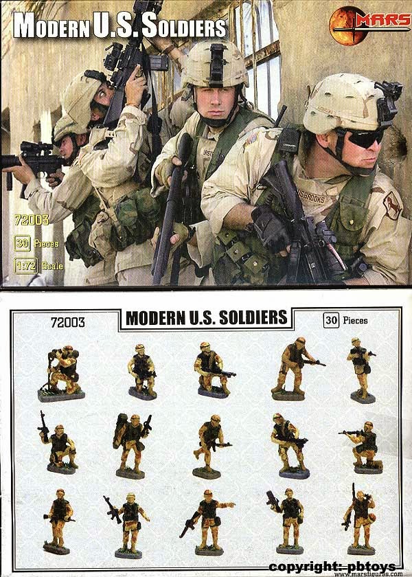 Toy Soldier Chest: Esci MODERN U.S. SOLDIERS Italeri Review In-Depth 1/72 Miniatures Soldiers ...