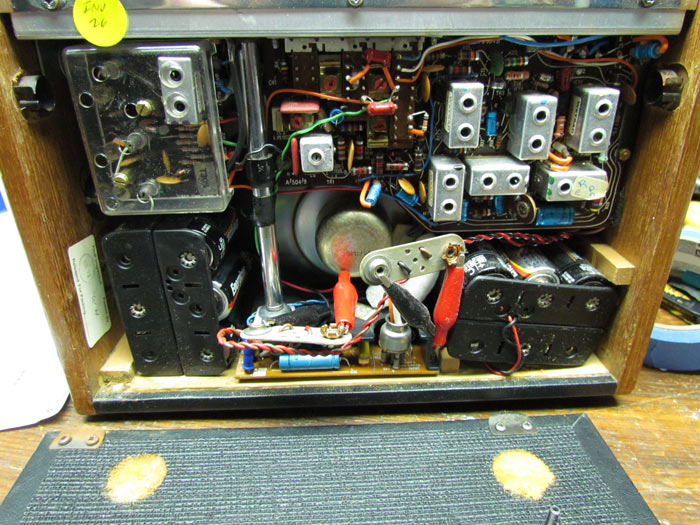 Hacker RP-38A Recapping and Light Restoration Crawls Backward (When ...