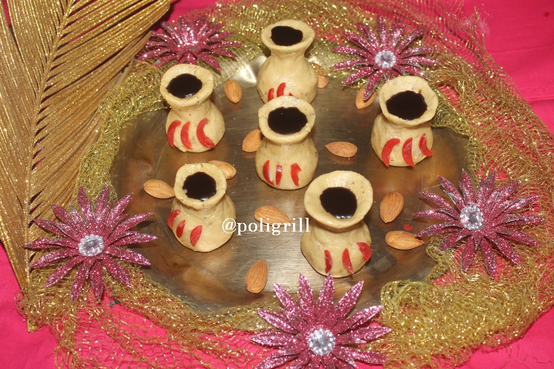 PoliGrill: MANGAL KALASH SWEETS RECIPE - Diwali Special Sweets Dish ...