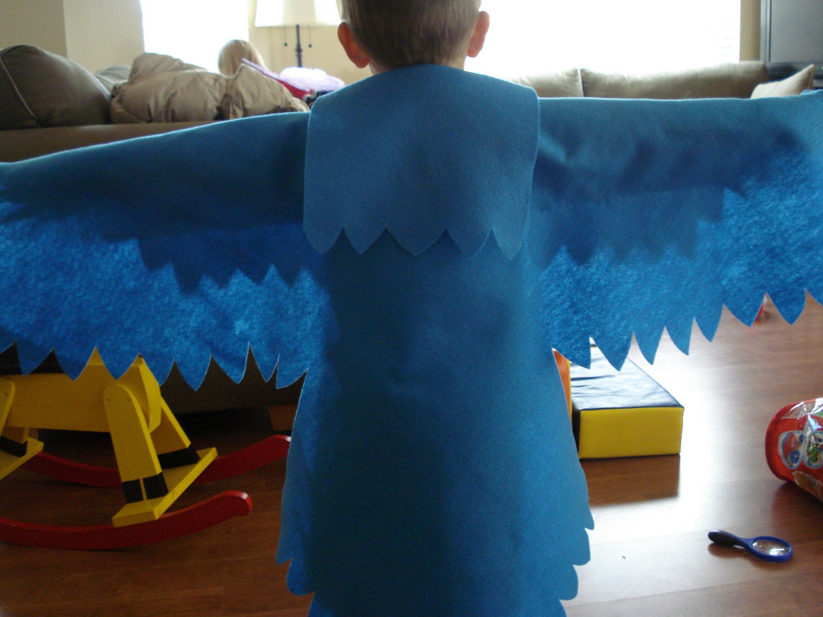 Utilitarian Mom: Projects: Rio Movie Blu And Jewel Costumes