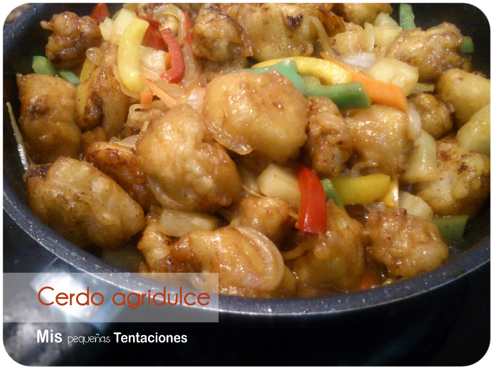 Mis pequeñas tentaciones: Cerdo agridulce