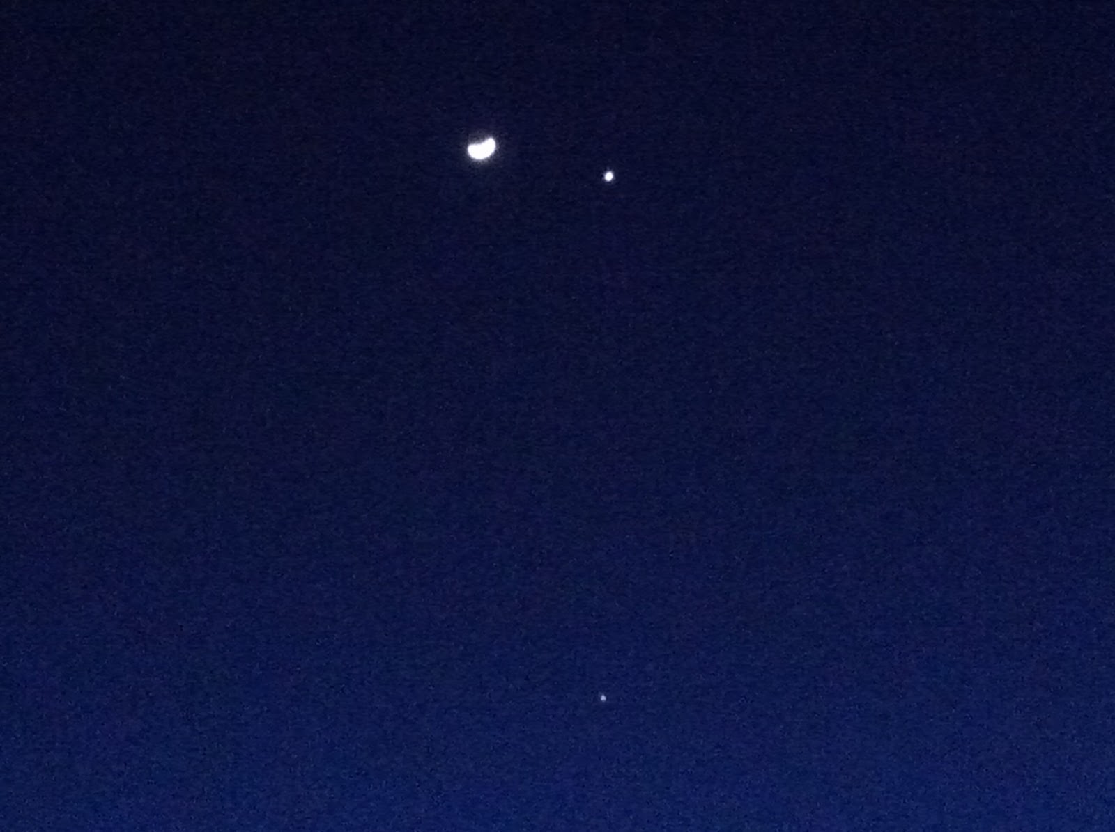 Planets Through Iphone Camera