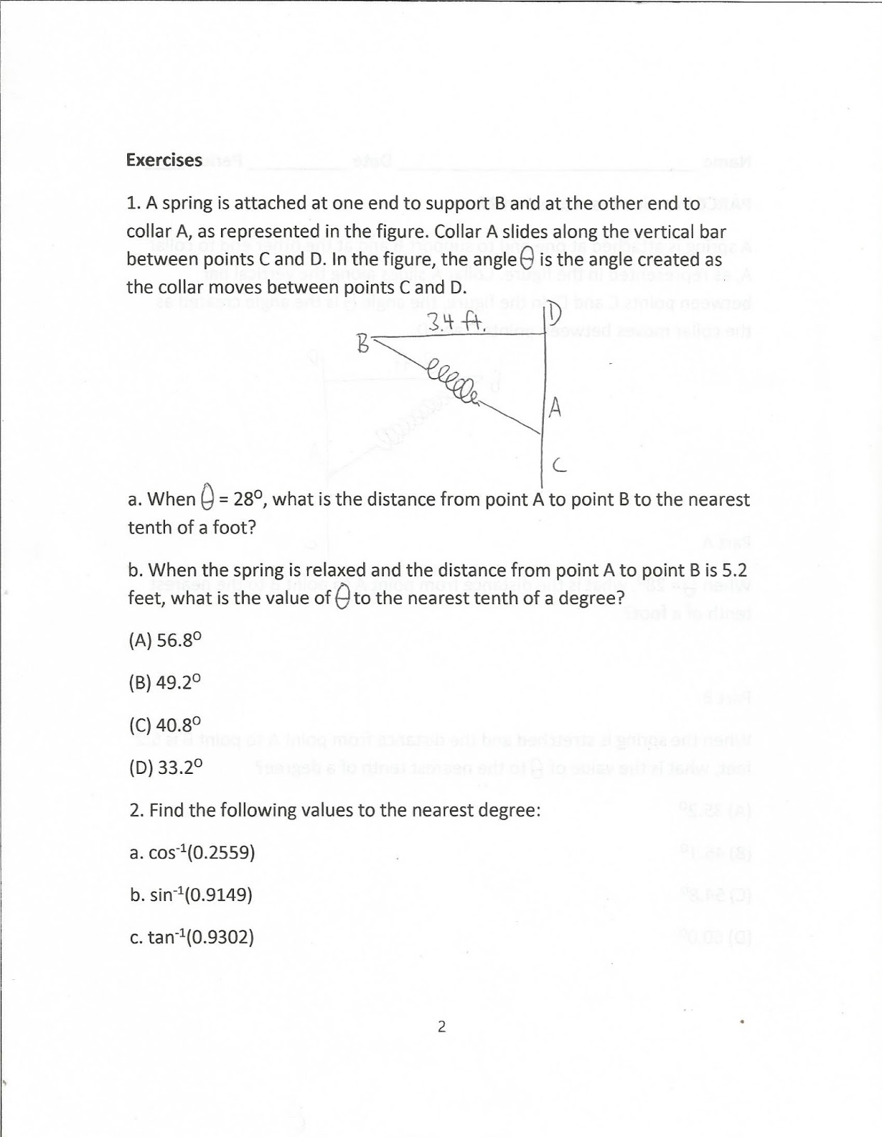 Geometry, Common Core Style: PARCC Practice Test Question 29 (Day 172)