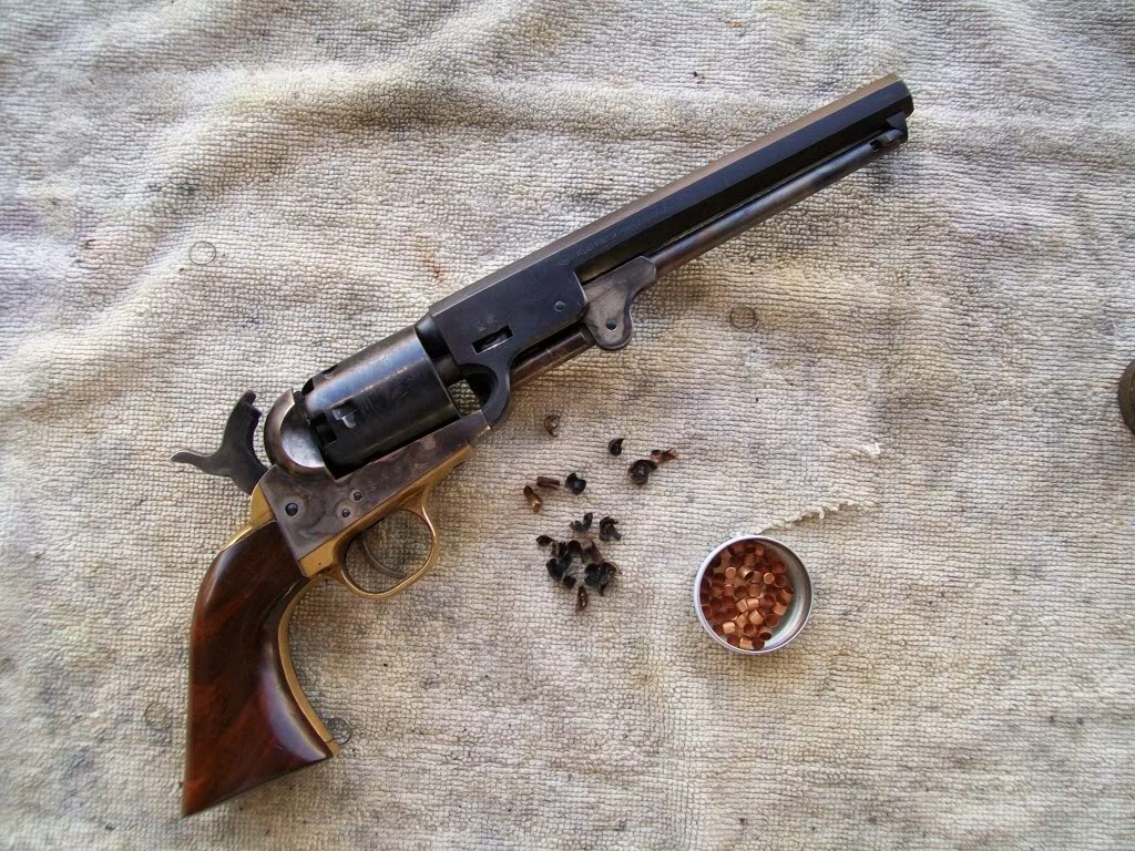 Goblin Ranger: Shooting Colt's patent 1851 Navy revolver