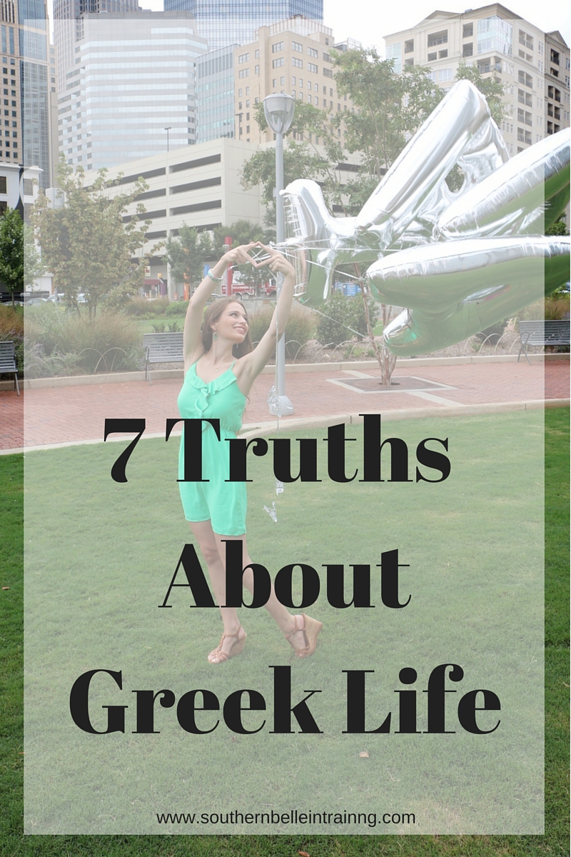 7 Truths about Greek Life. | Southern Belle in Training