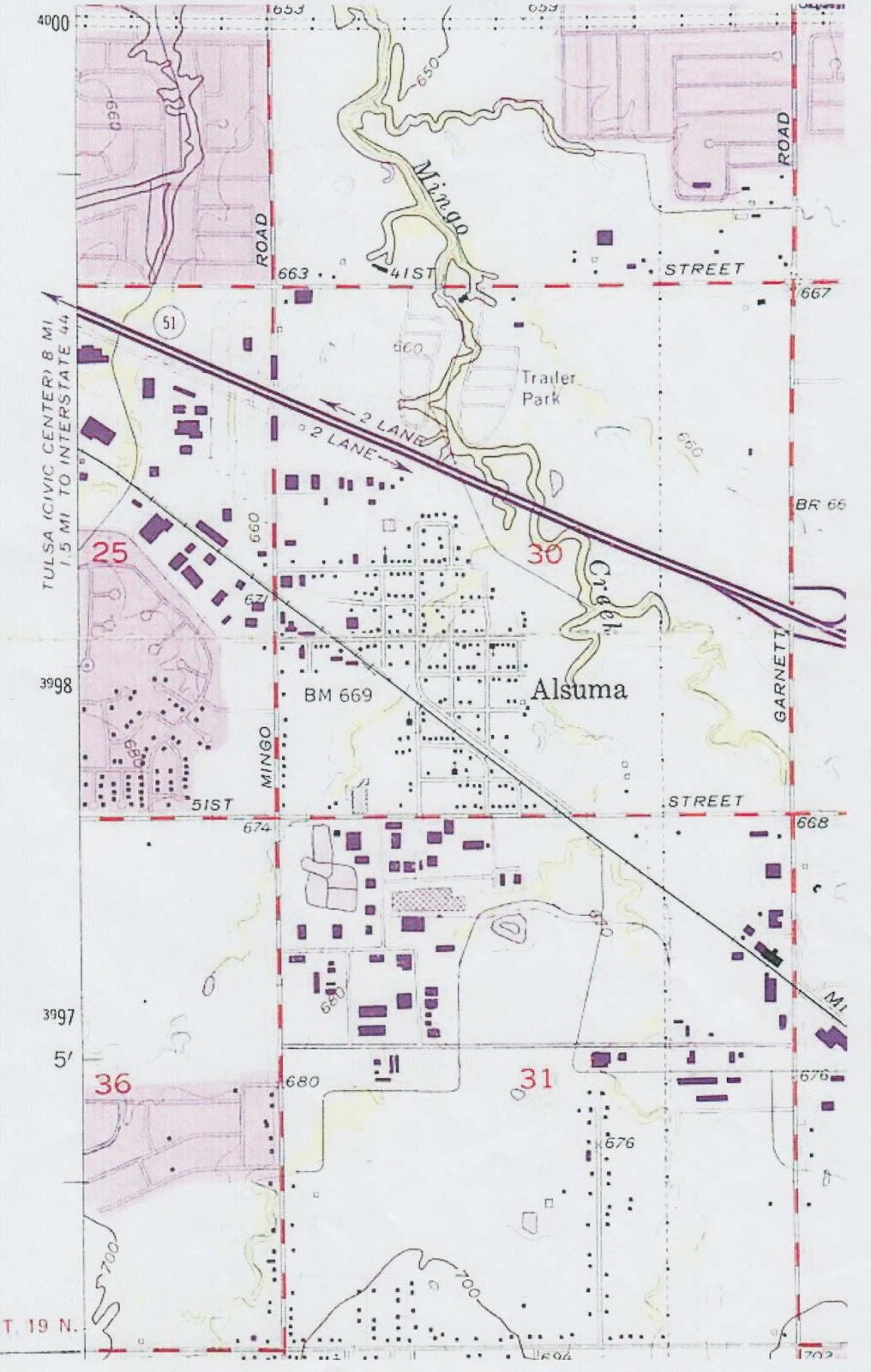 Alsuma, Creek Nation, IndianTerritory: Maps of Alsuma, Oklahoma