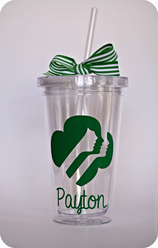 Keeping My Cents ¢¢¢: Girl Scout Tumbler for Girl Scouts